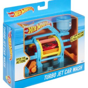 Hot Wheels Turbo Jet Car Wash Playset Vehicle