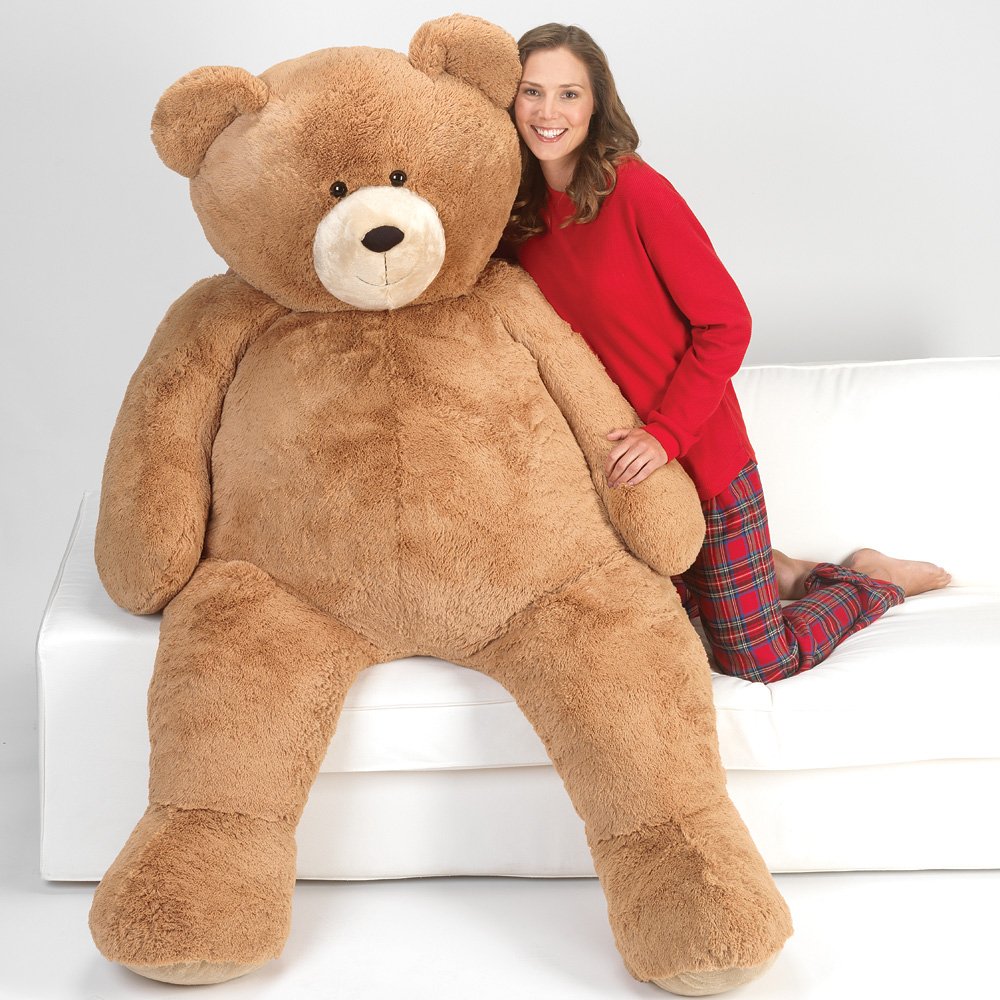 Vermont Teddy Bear Giant Stuffed Animals - Life Size Teddy Bear, 6 Foot, 6 FT, 72"