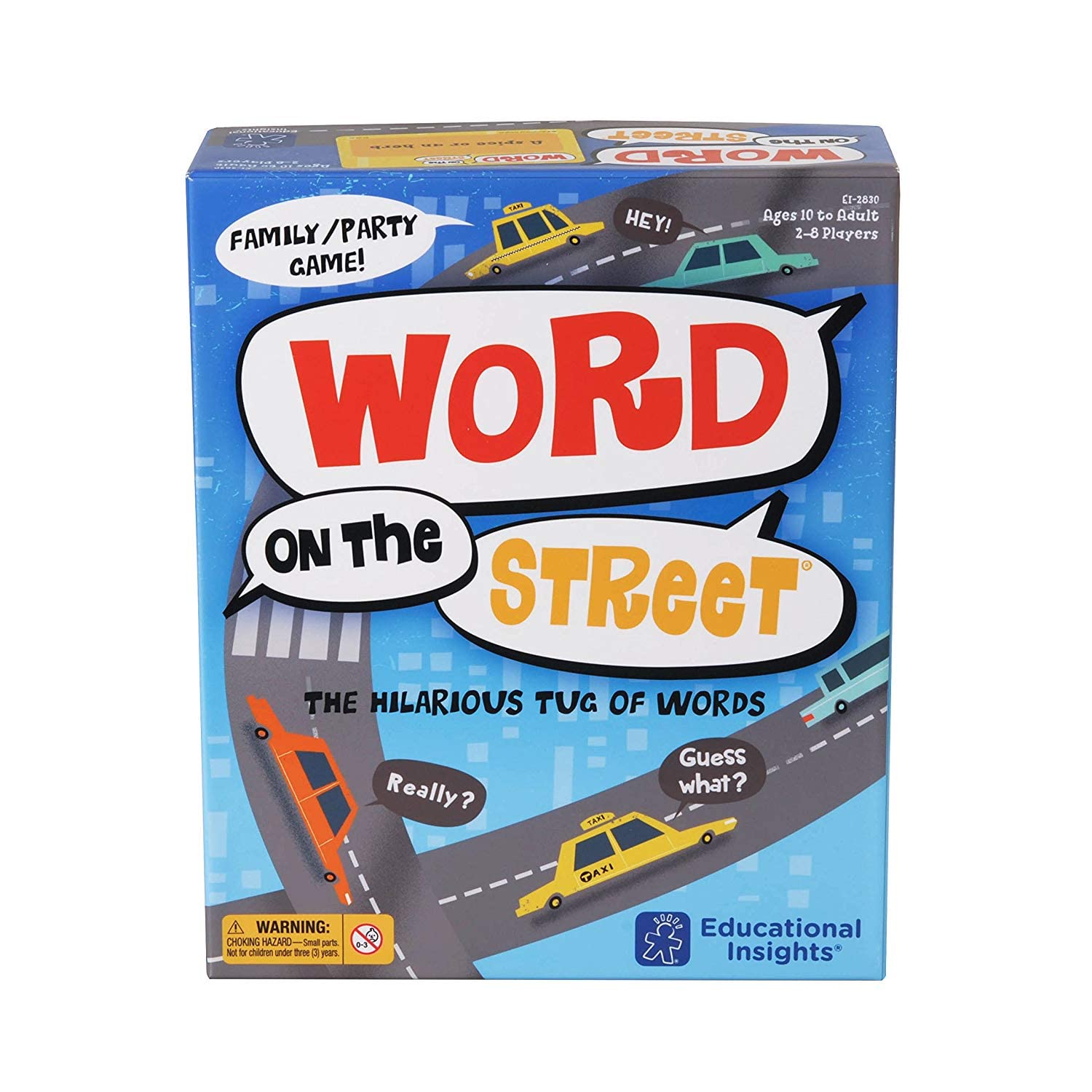 Educational Insights Word on the Street, Word Game for Family Game Night, Ages 10+