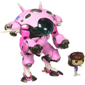 Funko POP Games: Overwatch D.VA & Meka 6" POP and Buddy Toy Figure, 36 months to 1200 months