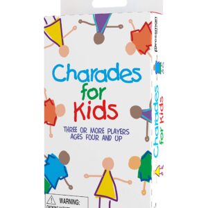 Pressman Charades for Kids Peggable - No Reading Required Family Game Multicolor ,5"