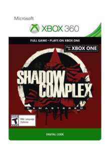 shadow complex - xbox 360 / xbox one digital code