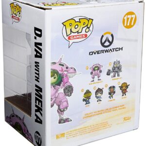 Funko POP Games: Overwatch D.VA & Meka 6" POP and Buddy Toy Figure, 36 months to 1200 months