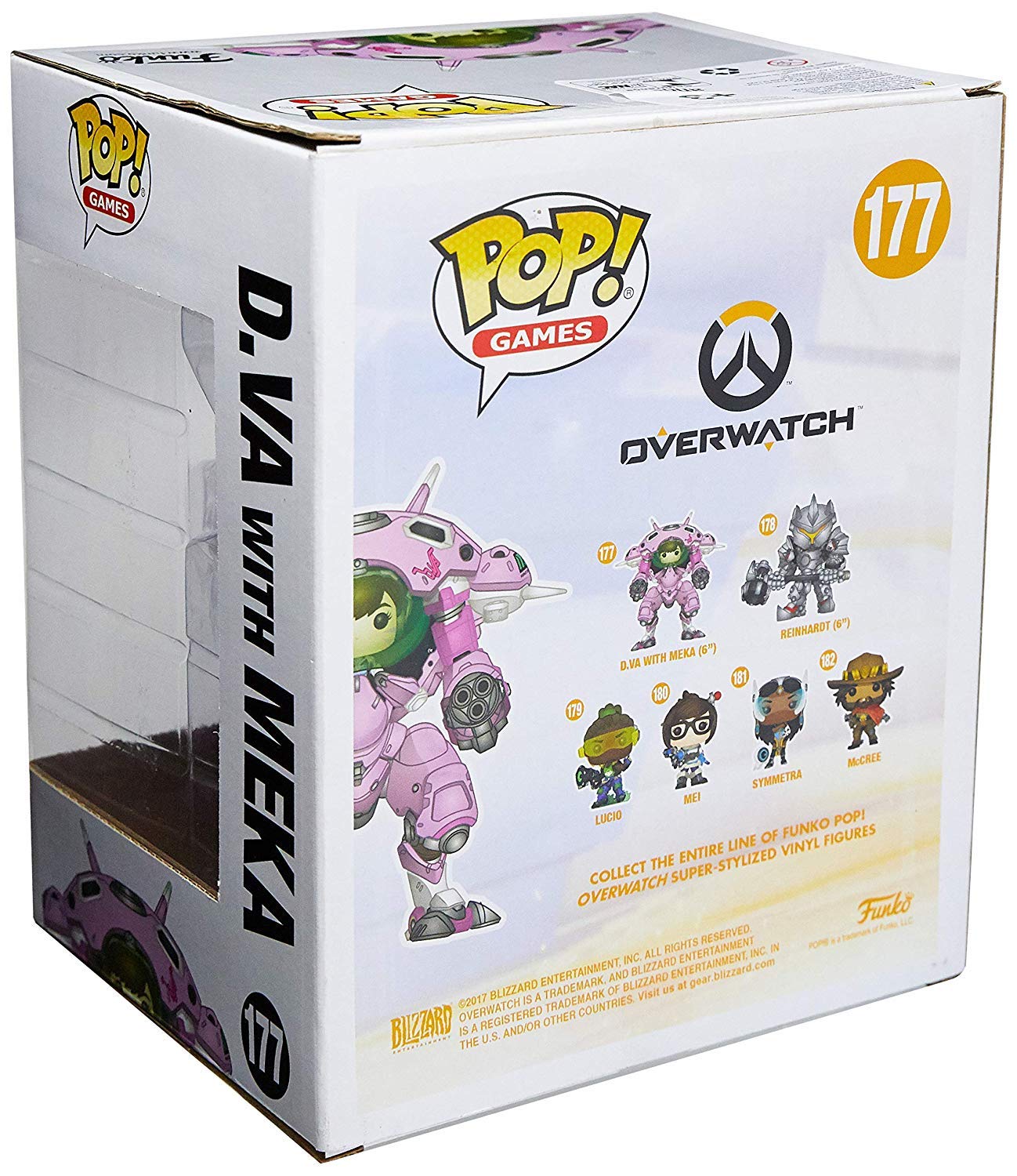 Funko POP Games: Overwatch D.VA & Meka 6" POP and Buddy Toy Figure, 36 months to 1200 months