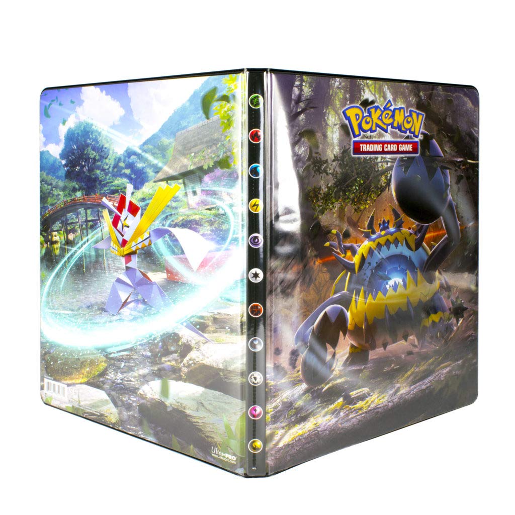 Pokemon Ultra Pro Sun & Moon 4 Crimson Invasion 9-Pocket Portfolio, Multicolor