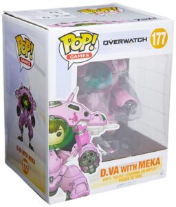 funko pop games: overwatch d.va & meka 6" pop and buddy toy figure, 36 months to 1200 months