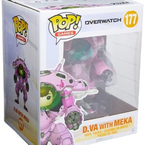 Funko POP Games: Overwatch D.VA & Meka 6" POP and Buddy Toy Figure, 36 months to 1200 months