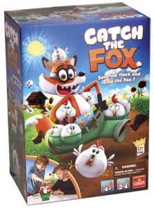 catch the fox - collect the most chickens when the fox loses his pants game! by goliath, 48 months to 1188 months