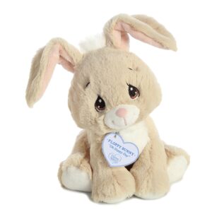 Aurora® Inspirational Precious Moments™ Floppy Bunny Stuffed Animal - Cherished Memories - Enduring Comfort - Brown 8.5 Inches