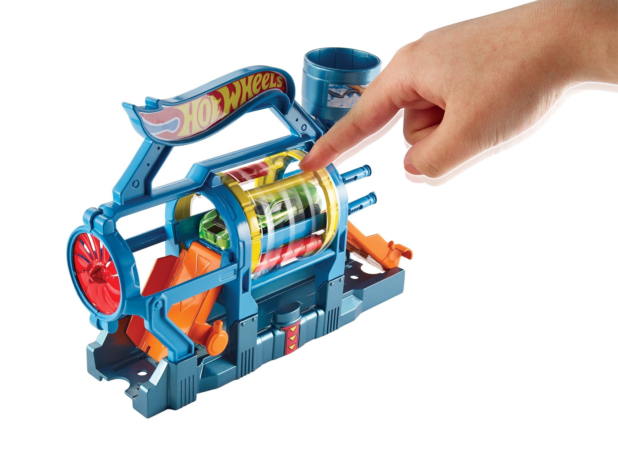 Hot Wheels Turbo Jet Car Wash Playset Vehicle