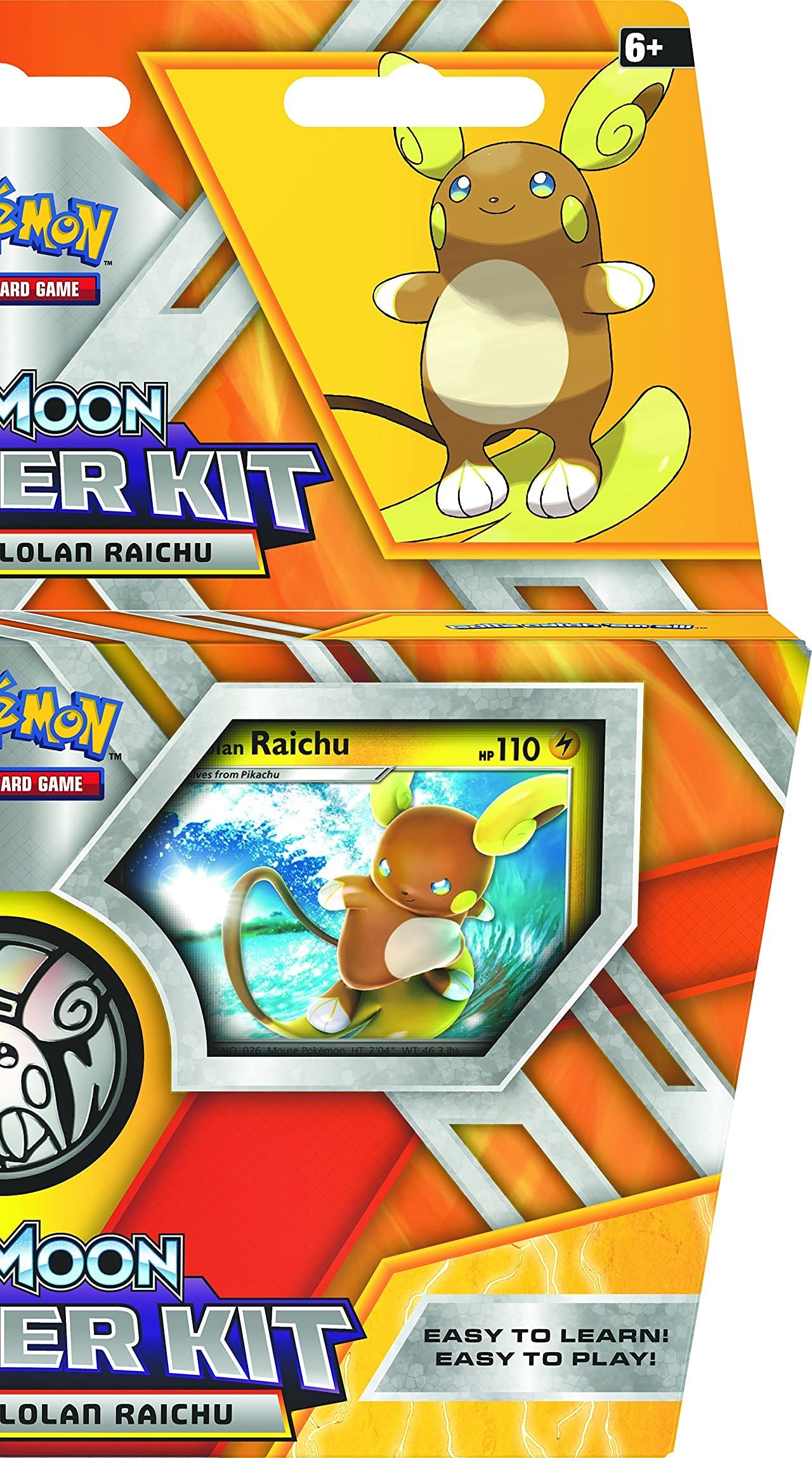 Pokémon TCG: Sun & Moon Trainer Kit Lycanroc & Alolan Raichu Card Game