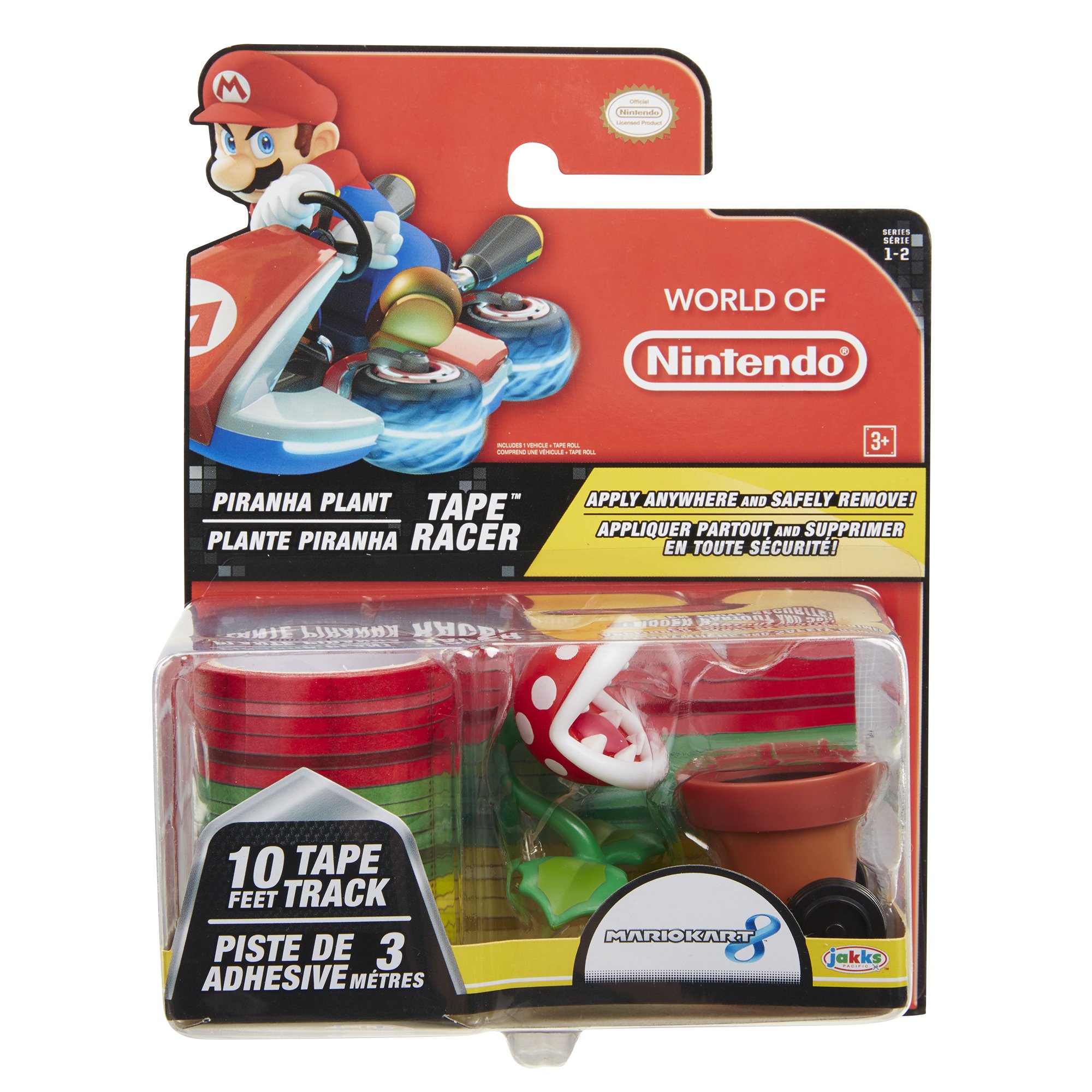 World of Nintendo Piranha Plant Tape Racer Vehicle