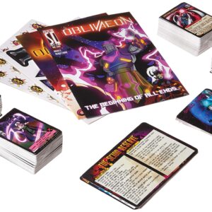 Greater Than Games | Sentinels of The Multiverse: Oblivaeon (Enhanced Edition) | Cooperative Strategy Board Game | 2 to 5 Players | 45 Minutes | Ages 14+