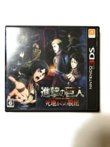 attack on titan: escape from certain death - 3ds