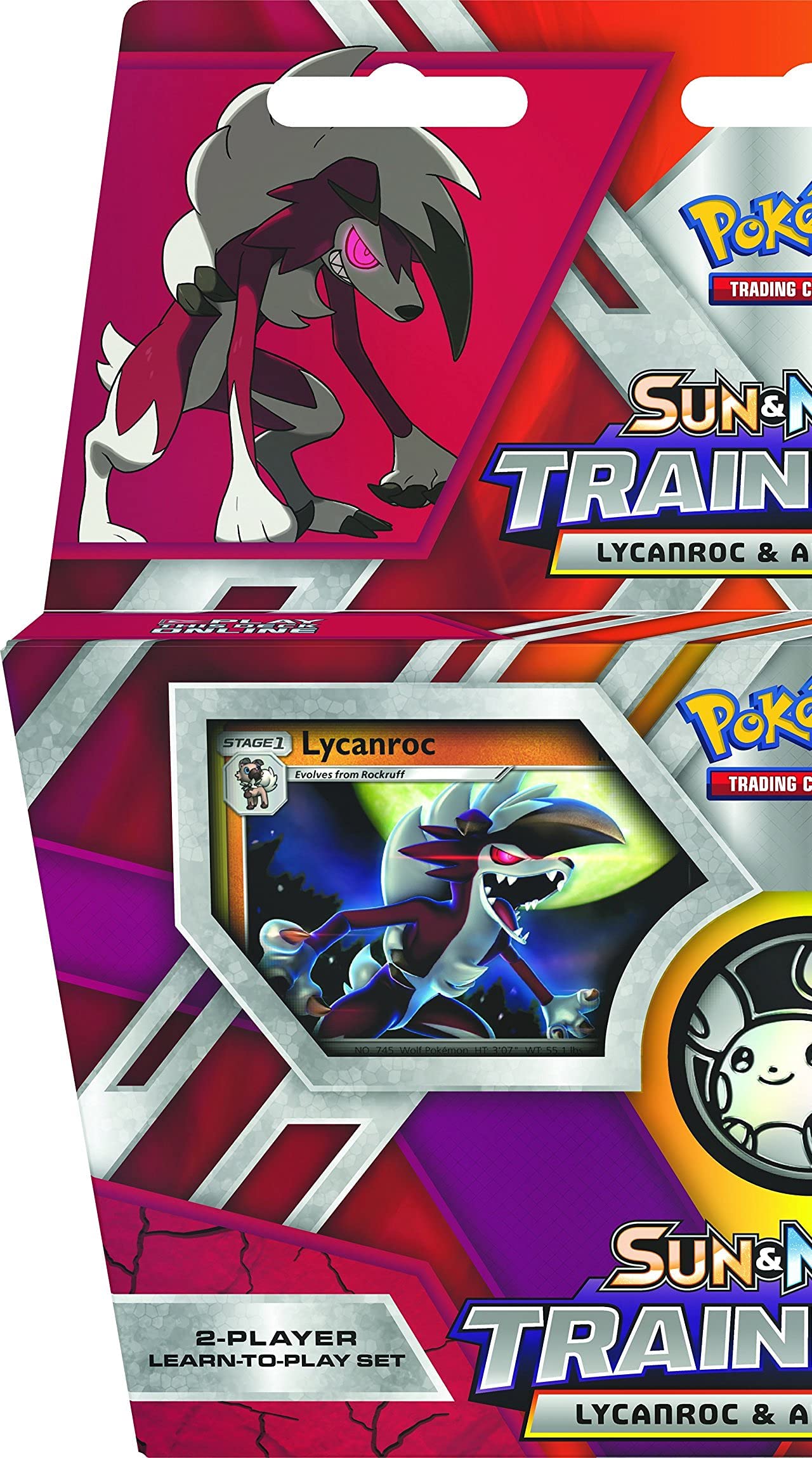 Pokémon TCG: Sun & Moon Trainer Kit Lycanroc & Alolan Raichu Card Game