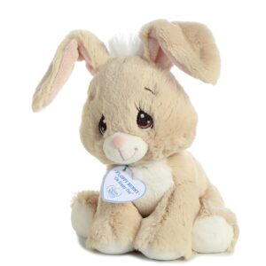 Aurora® Inspirational Precious Moments™ Floppy Bunny Stuffed Animal - Cherished Memories - Enduring Comfort - Brown 8.5 Inches