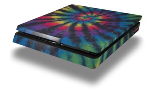 tie dye swirl 105 - decal style skin fits sony playstation 4 slim gaming console