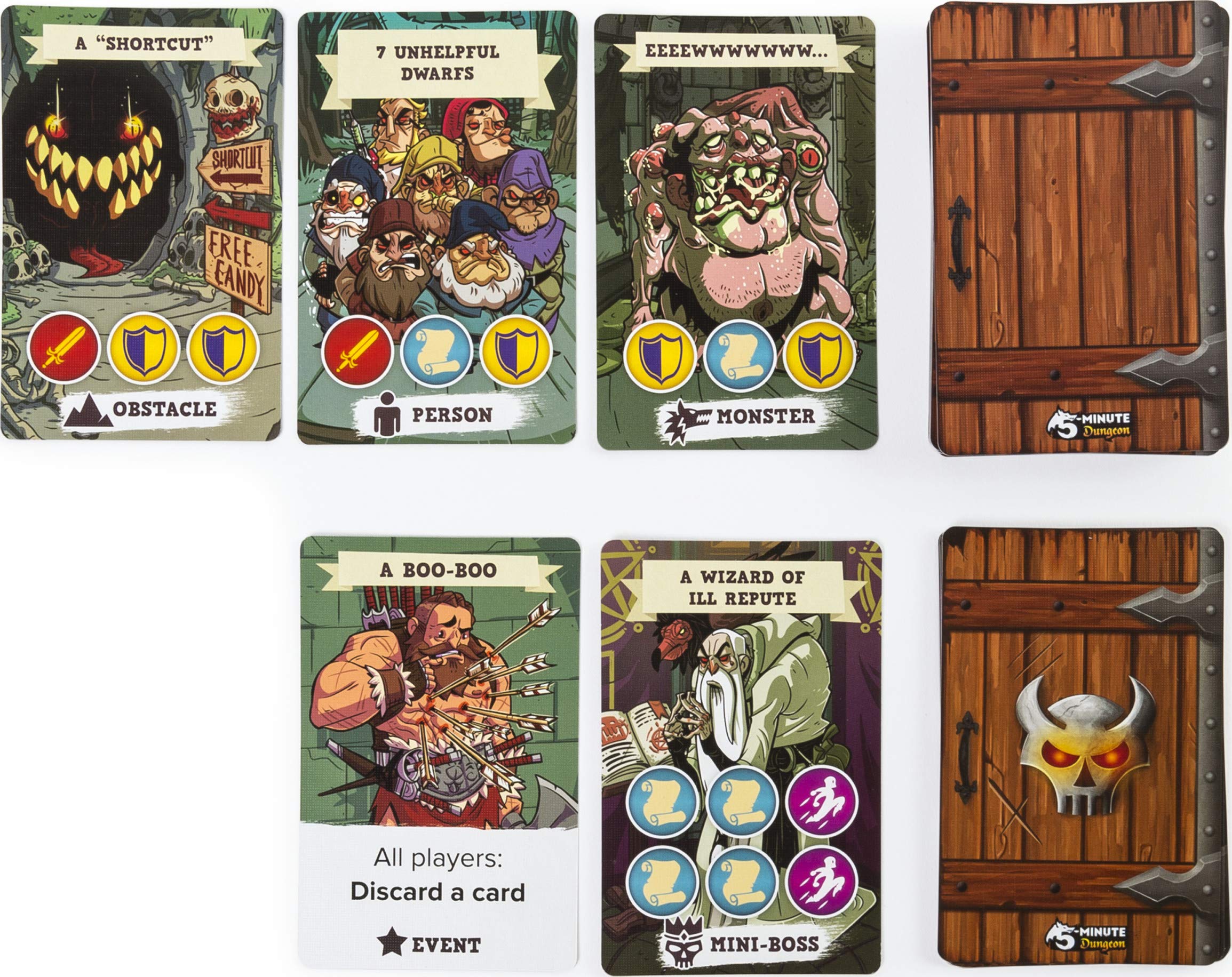 5 - Minute Dungeon Fun Card Game for Kids and Adults