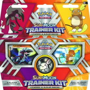 Pokémon TCG: Sun & Moon Trainer Kit Lycanroc & Alolan Raichu Card Game