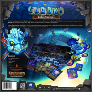 Renegade Game Studios Clank! Sunken Treasure Board Game,156 months to 1200 months