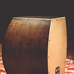 Meinl Jumbo Arch Bass Cajon Box Drum with Internal Snares - NOT MADE IN CHINA - Maple Frontplate / Hardwood Body in Vintage Wine Barrel Finish, 2-YEAR WARRANTY (SUBCAJ8VWB-M)