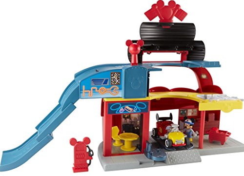 Fisher-Price Disney Mickey & the Roadster Racers, Roadster Racers Garage Playset