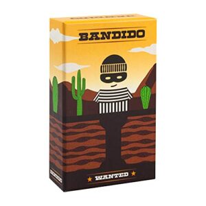 helvetiq bandido card game | fun strategy game for family game night | cooperative game for adults and kids | ages 6+ | 1-4 players | average playtime 15 minutes | made