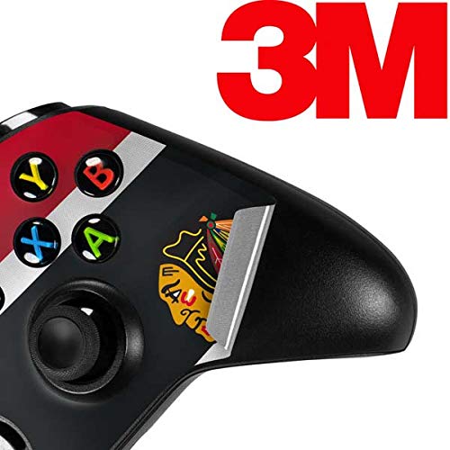 Skinit Decal Gaming Skin Compatible with Xbox One S Controller - Officially Licensed NHL Chicago Blackhawks Jersey Design