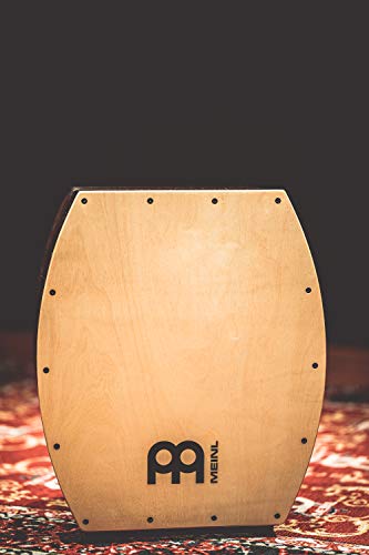 Meinl Jumbo Arch Bass Cajon Box Drum with Internal Snares - NOT MADE IN CHINA - Maple Frontplate / Hardwood Body in Vintage Wine Barrel Finish, 2-YEAR WARRANTY (SUBCAJ8VWB-M)