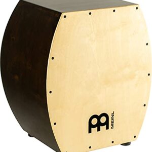 Meinl Jumbo Arch Bass Cajon Box Drum with Internal Snares - NOT MADE IN CHINA - Maple Frontplate / Hardwood Body in Vintage Wine Barrel Finish, 2-YEAR WARRANTY (SUBCAJ8VWB-M)