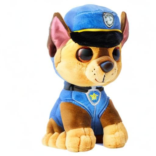 TY 41208 Paw Patrol - Chase with Glitter Eyes 15 cm