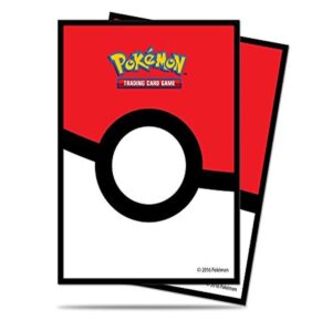 ultra pro pokeball deck protectors sleeves (65 count) standard size