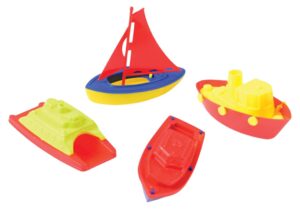 plastic sailing boats