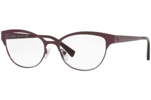 versace ve1240-1397 eyeglasses, plum w/demo lens, 53mm