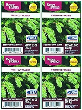 Better Homes and Gardens Fresh Cut Frasier Wax Cubes - 4-Pack