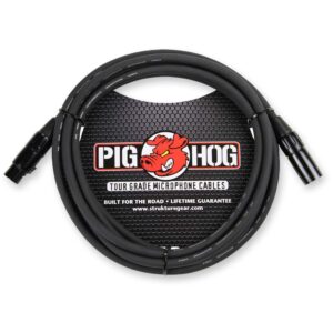 Pig Hog XLR 15 Foot 10 Pack Tour Grade Microphone Cables