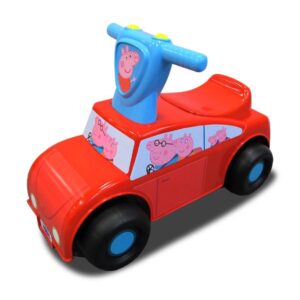 Peppa Pig Family Car Push n' Scoot Ride-on