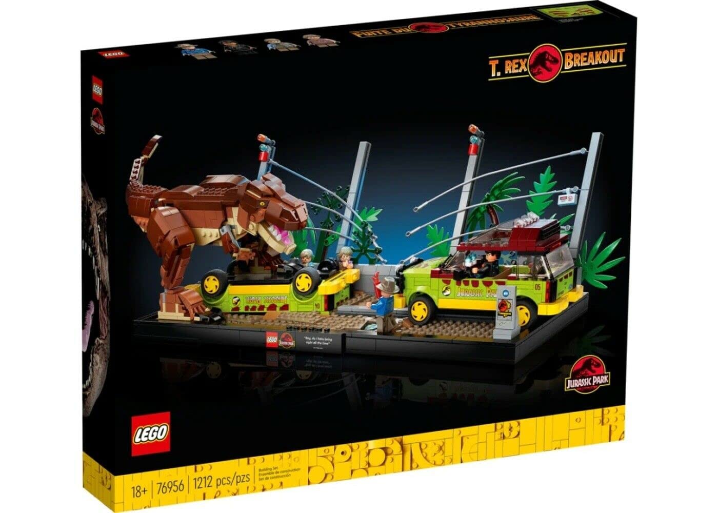 LEGO 76956 Jurassic Park T. rex Breakout