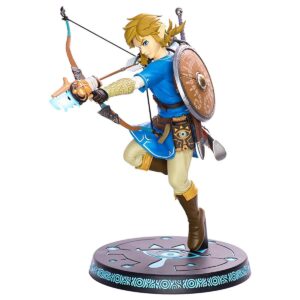 banpresto first4figures zelt0107 link (legend of zelda: breath of the wild) collectable figurine, 607353b