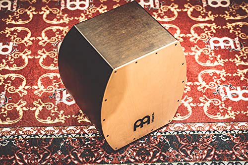 Meinl Jumbo Arch Bass Cajon Box Drum with Internal Snares - NOT MADE IN CHINA - Maple Frontplate / Hardwood Body in Vintage Wine Barrel Finish, 2-YEAR WARRANTY (SUBCAJ8VWB-M)