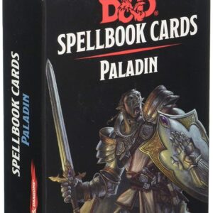 Gale Force Nine Dungeons & Dragons: Spell Book Cards: Paladin Deck Card Game