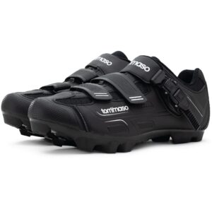 tommaso montagna 200 mens mountain biking shoes—indoor cycling shoes men—mountain bike shoes for spd—mountain bike shoes men—spd cycling shoes—gravel bike shoes—ride concepts mtb shoes- 43 (us-10)