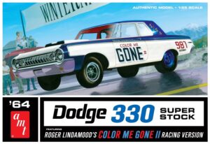 amt amt987 1:25 1964 dodge 300 superstock 'color me gone'