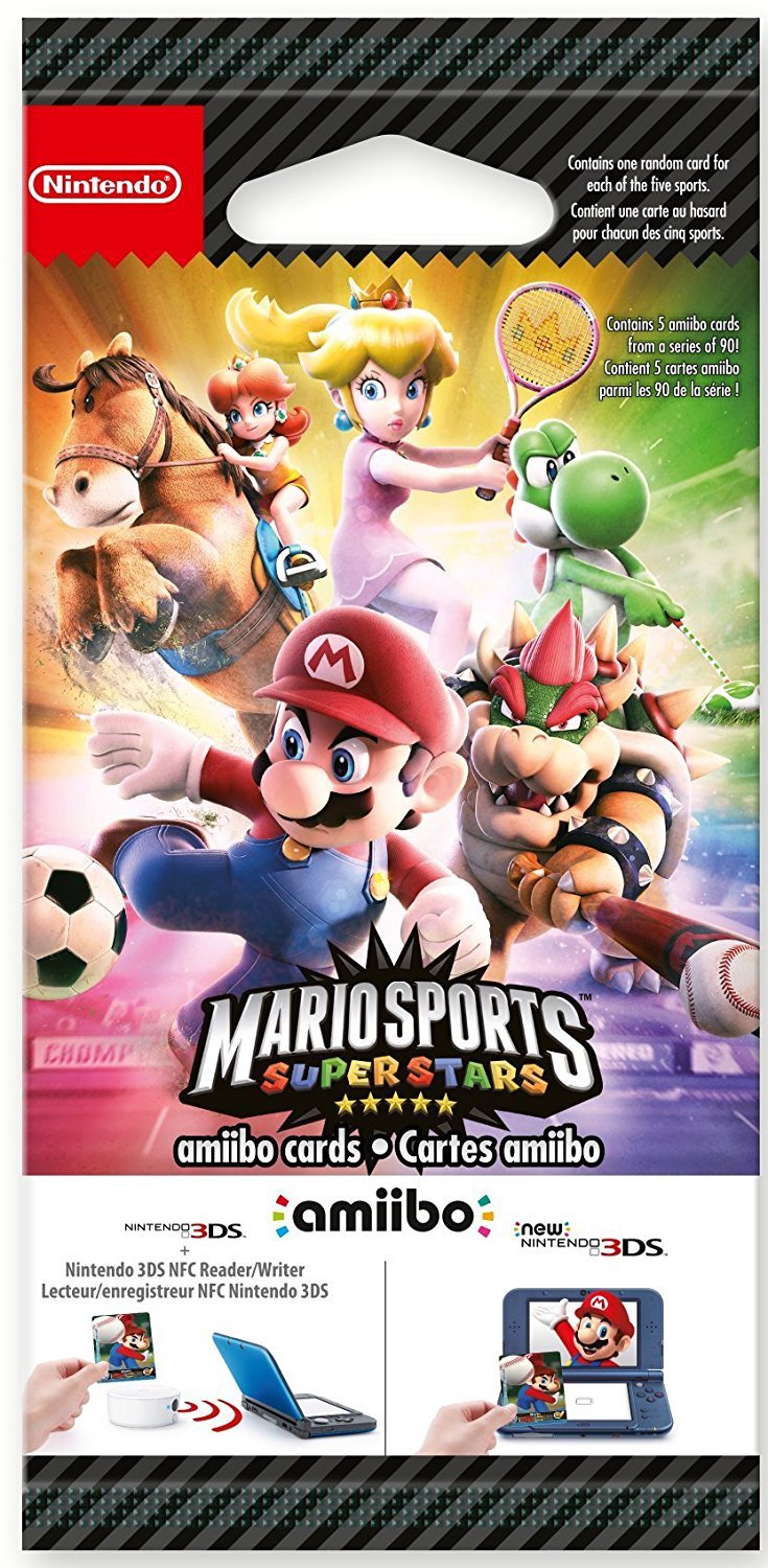 Mario Sports Superstars amiibo Cards - Pack of 5 (Nintendo 3DS)