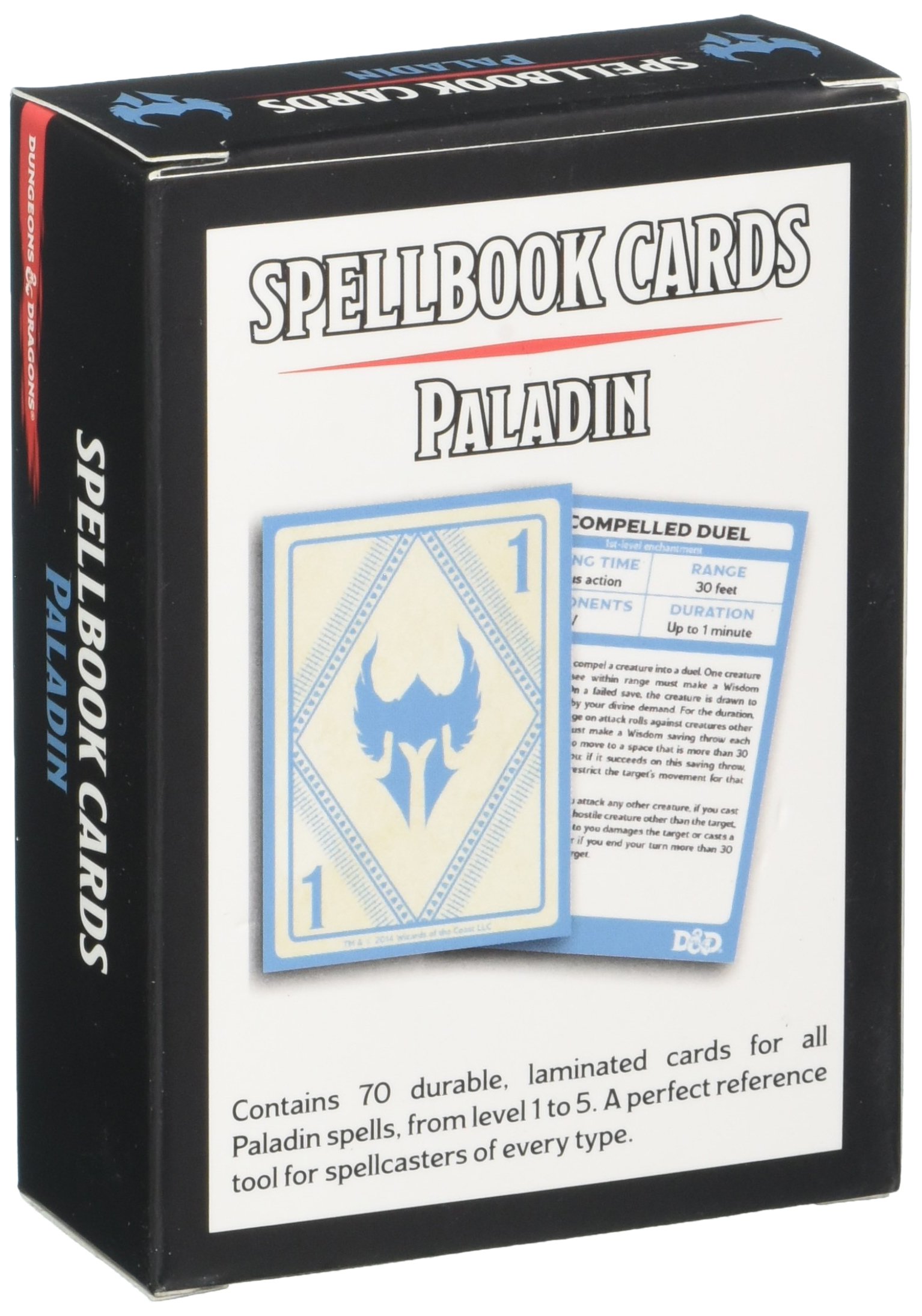 Gale Force Nine Dungeons & Dragons: Spell Book Cards: Paladin Deck Card Game