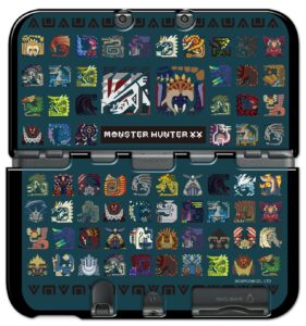 monster hunter double cross cover for new nintendo 3ds ll monster icon