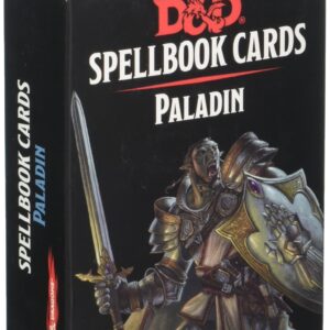 Gale Force Nine Dungeons & Dragons: Spell Book Cards: Paladin Deck Card Game