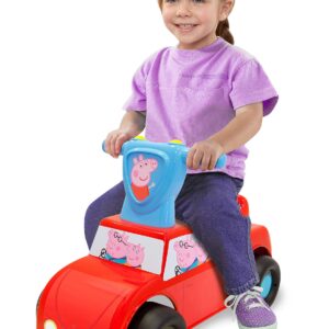 Peppa Pig Family Car Push n' Scoot Ride-on