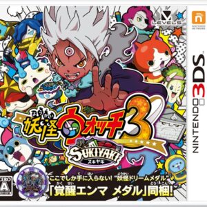 Nintendo 3DS Yokai Watch 3 SUKIYAKI Included Awakening Enma Medal Japanese edition