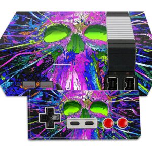 MightySkins Skin Compatible with Nintendo NES Classic Edition wrap Cover Sticker Skins Hard Wired